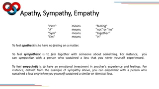 Empathy at Workplace | PPTX