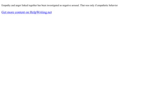 Empathy By Paul Bloom | PDF | Family and Relationships