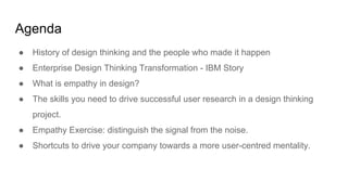 Empathy driven user research | PDF