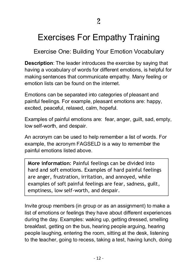 Empathy Education: Becoming More Human