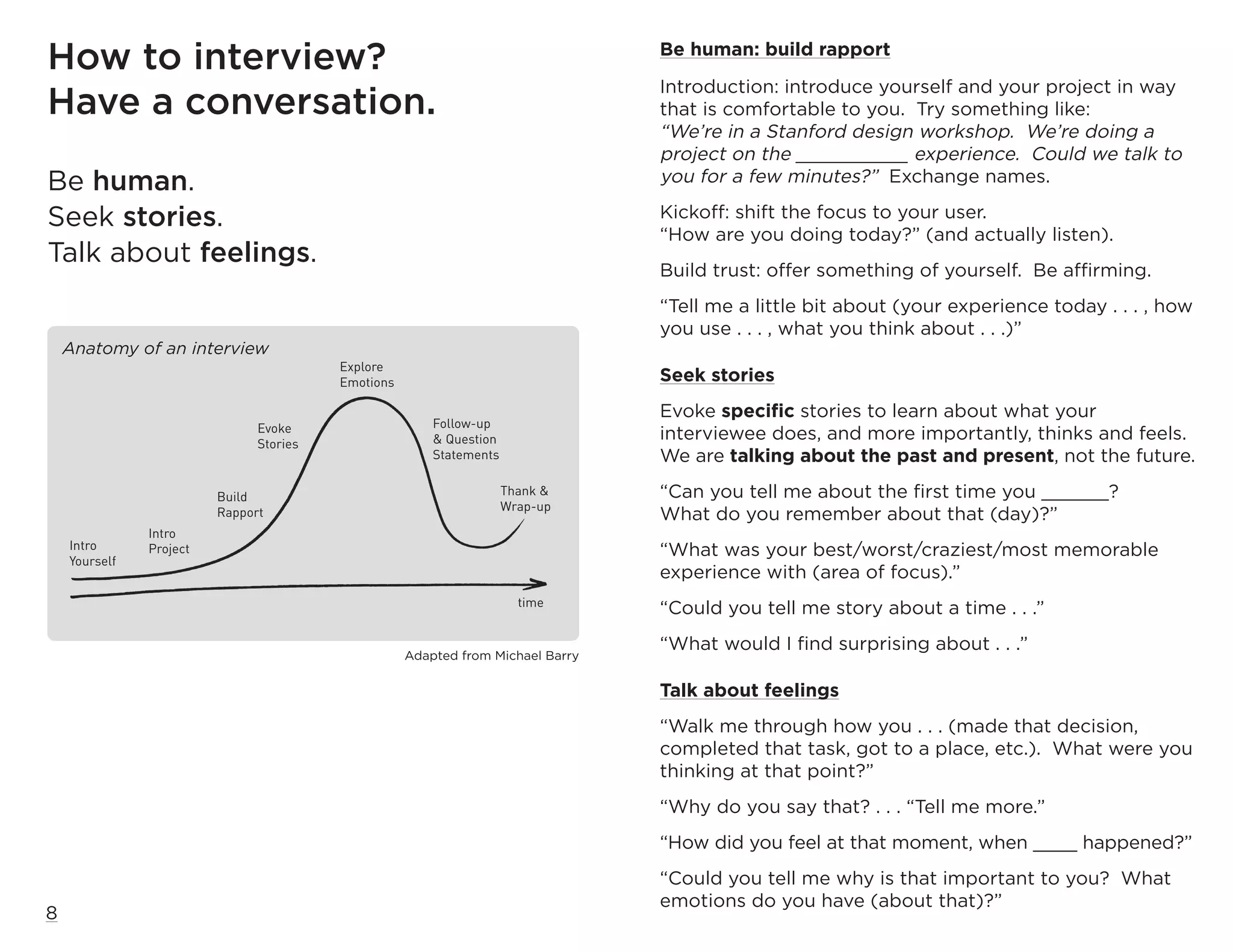 Empathy Field Guide - Stanford DSchool | PDF