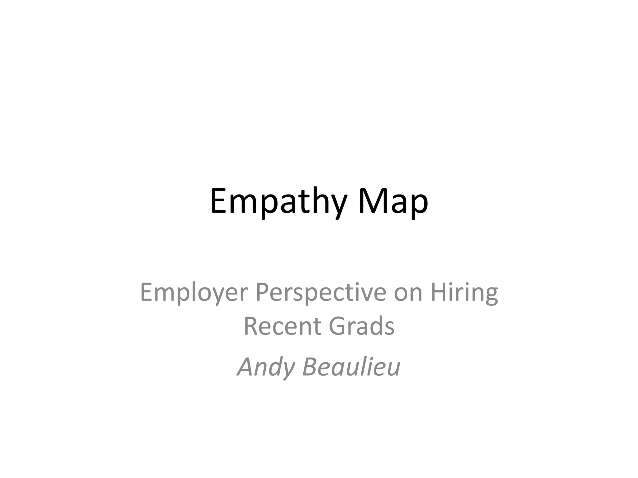 Empathy map | PPTX