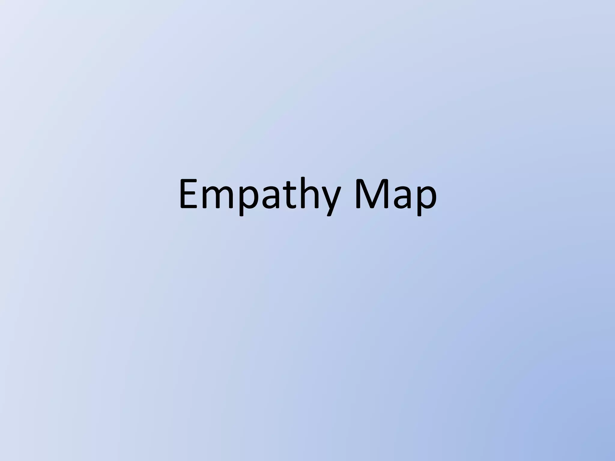 Empathy map | PPT
