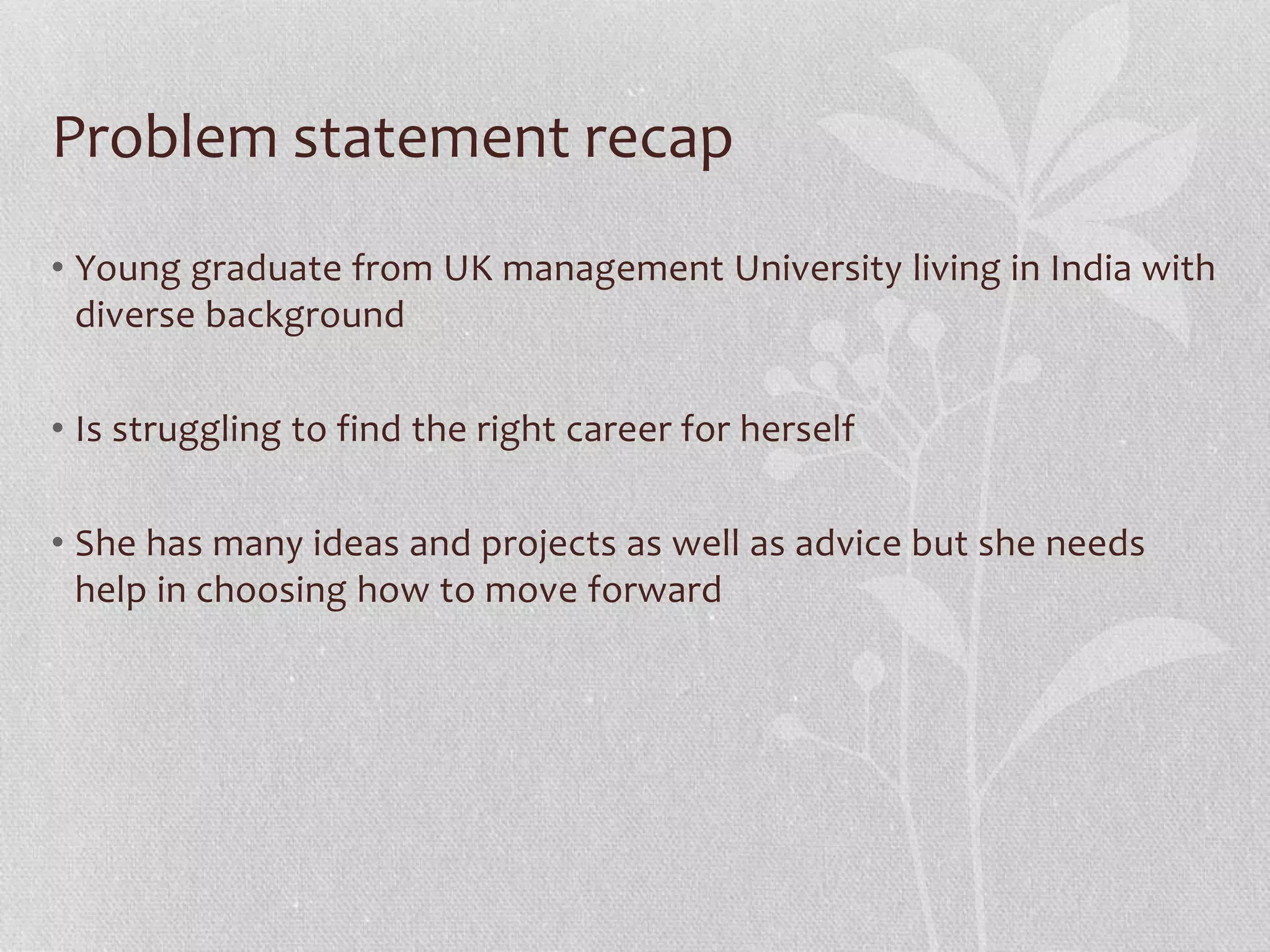 Empathize and define (design thinking exercise) | PPT