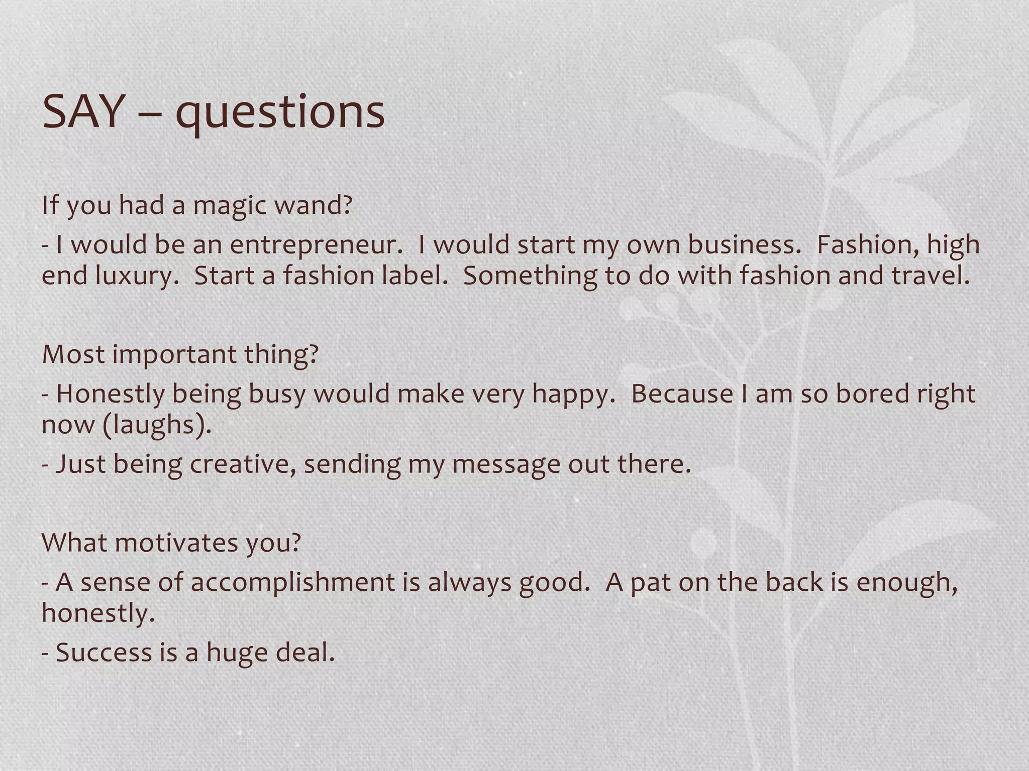 Empathize and define (design thinking exercise) | PPT