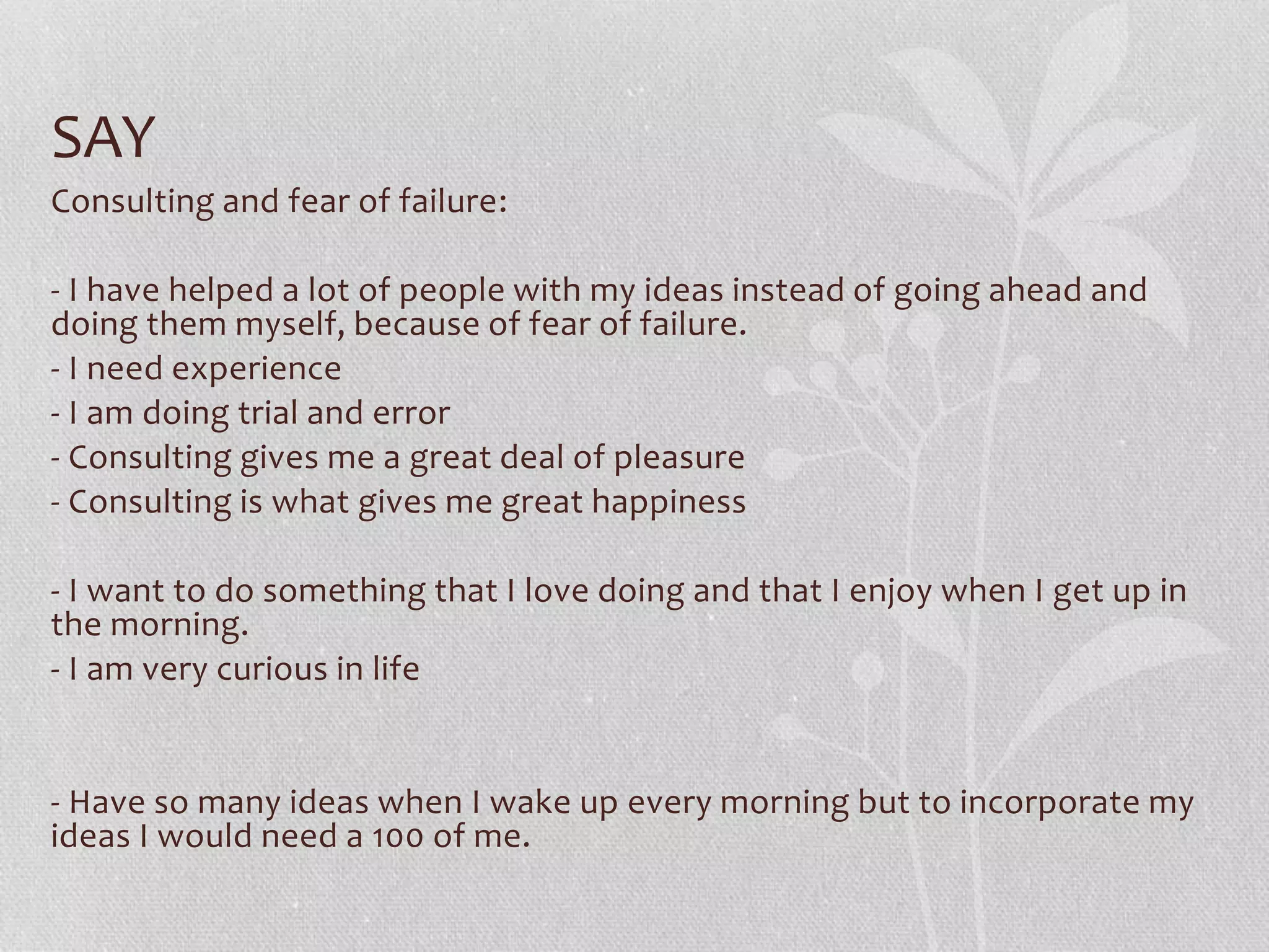 Empathize and define (design thinking exercise) | PPT