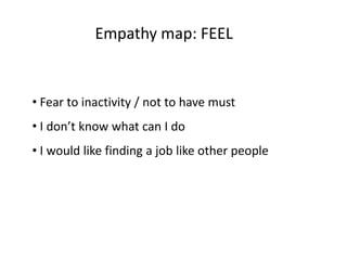 Empathy map and problem statement | PPT