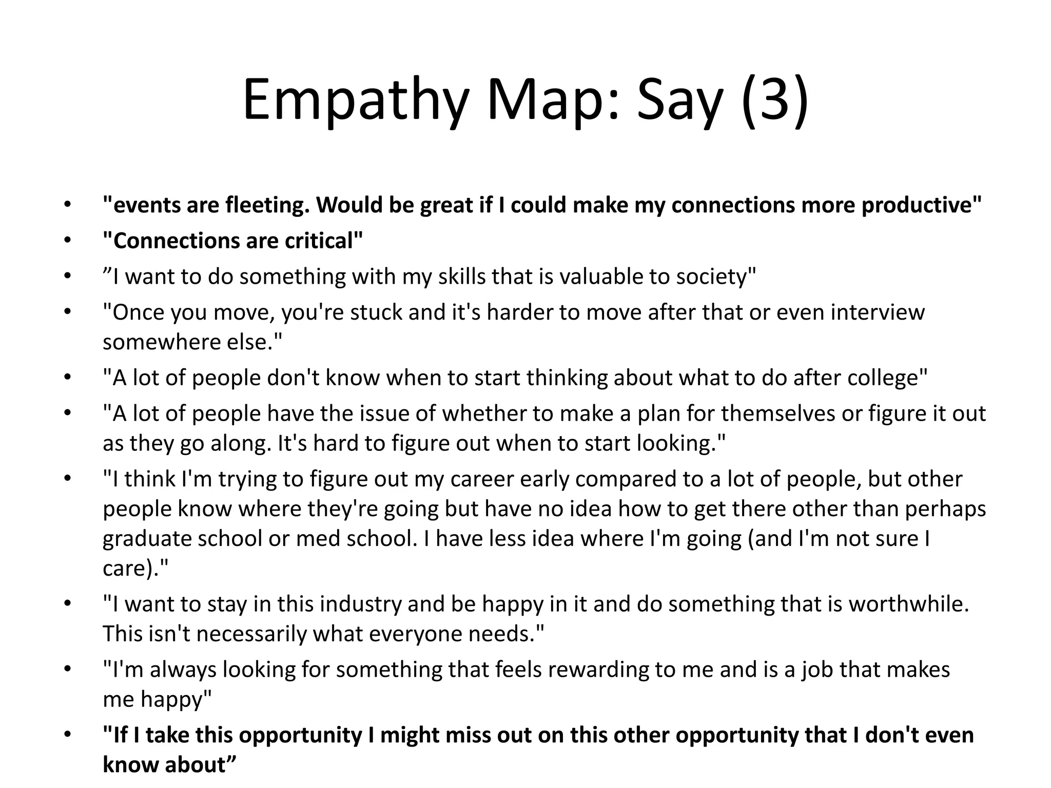 Empathy map and problem statement | PPT