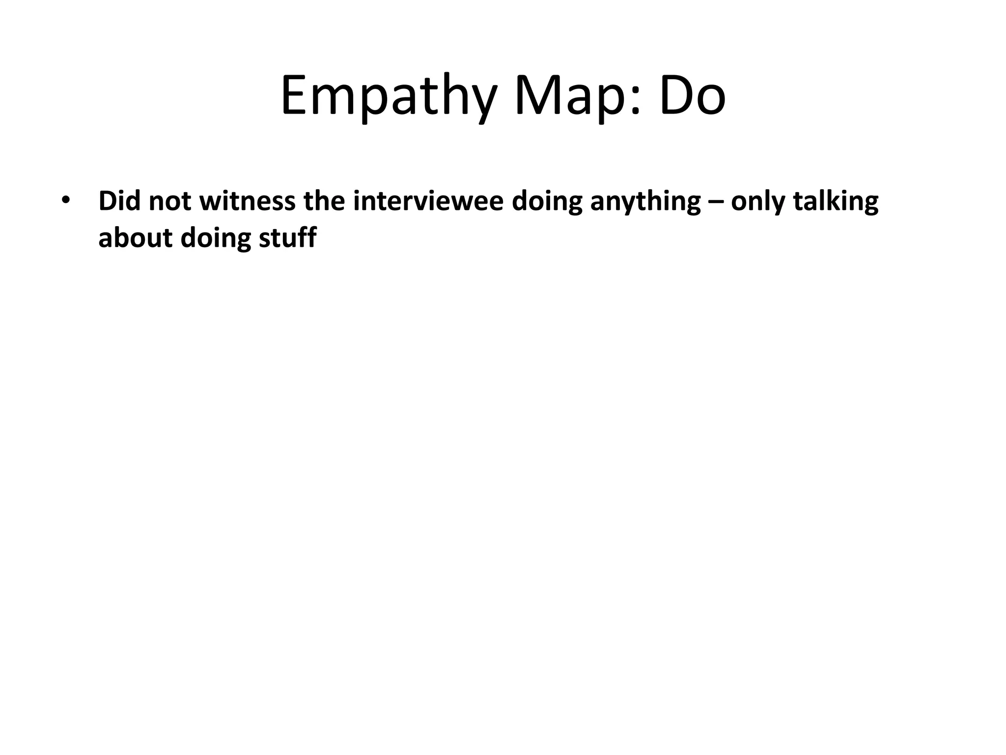 Empathy map and problem statement | PPT