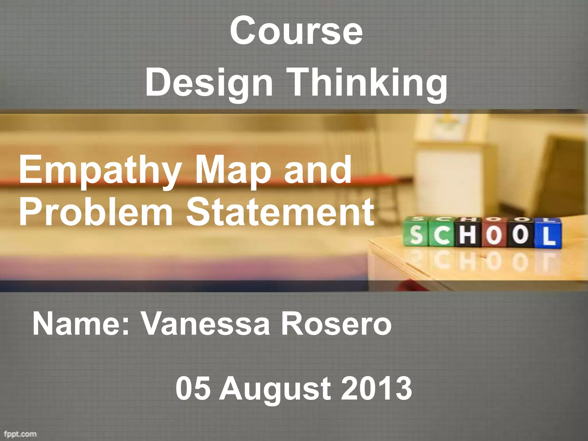 Empathy map and problem statement | PPTX