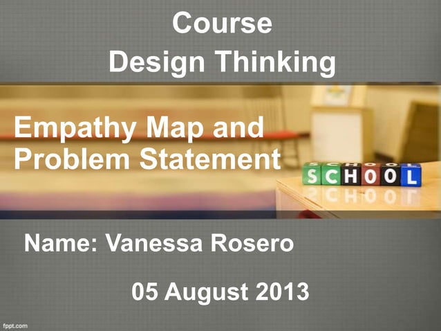 Empathy map and problem statement | PPT