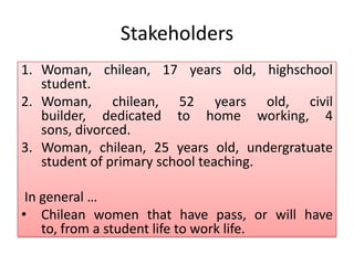 Chilean transition from school to work life | PPTX