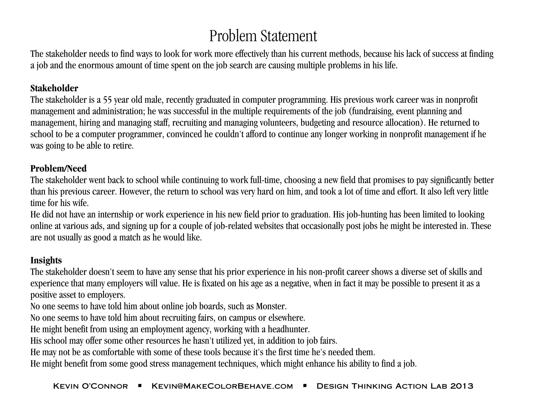 Empathy map and problem statement v1 | PPT