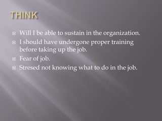 Empathy map of school to work transition | PPTX