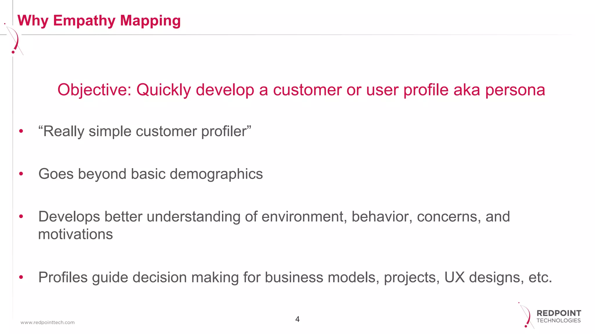 Empathy Mapping: Developing Deeper Insights | PDF