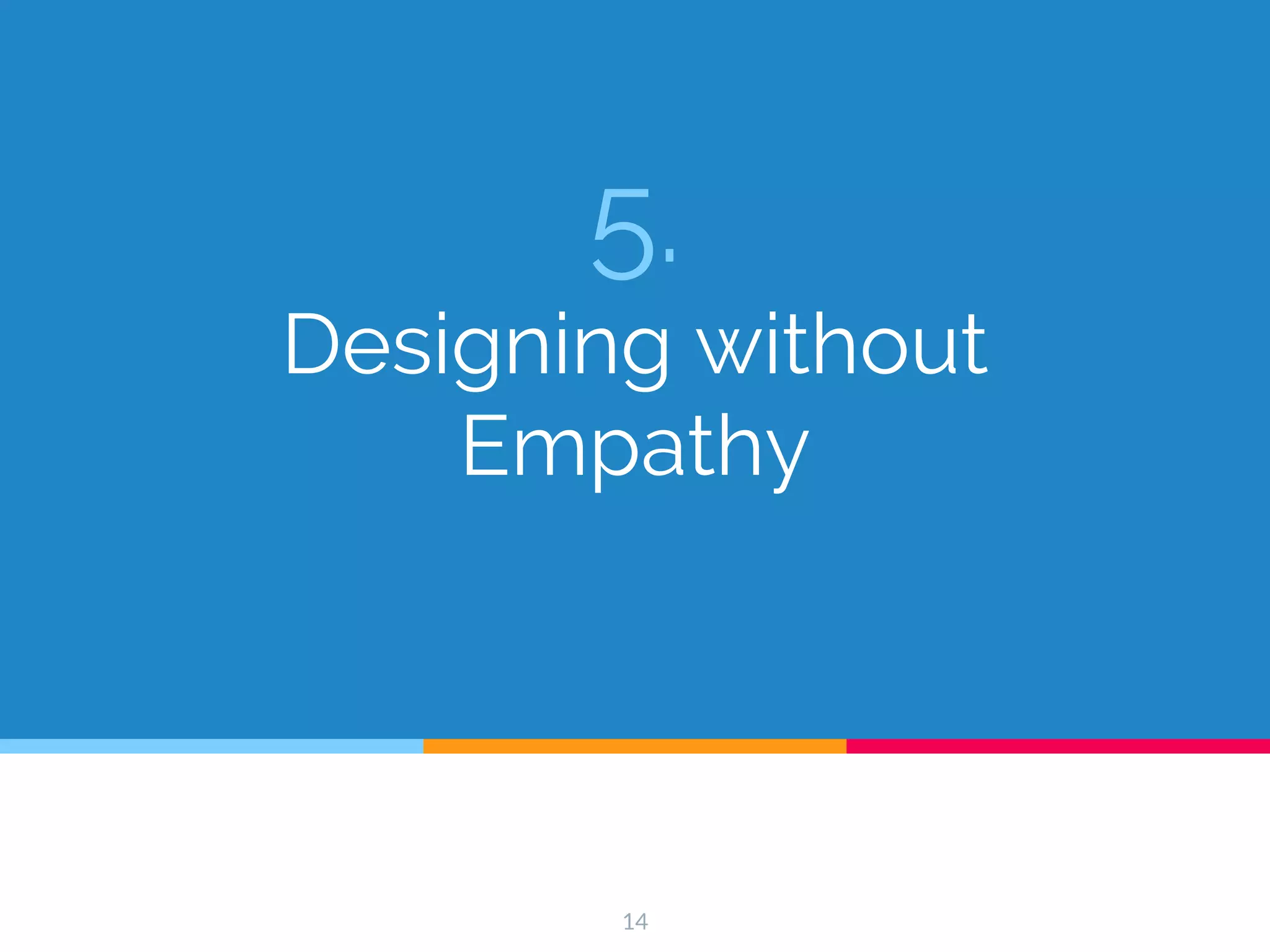 Design Thinking : Empathising | PPTX