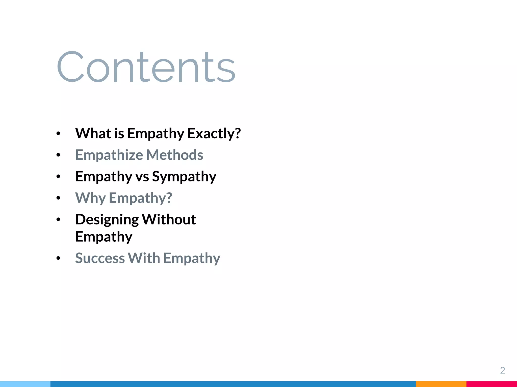 Design Thinking : Empathising | PPTX