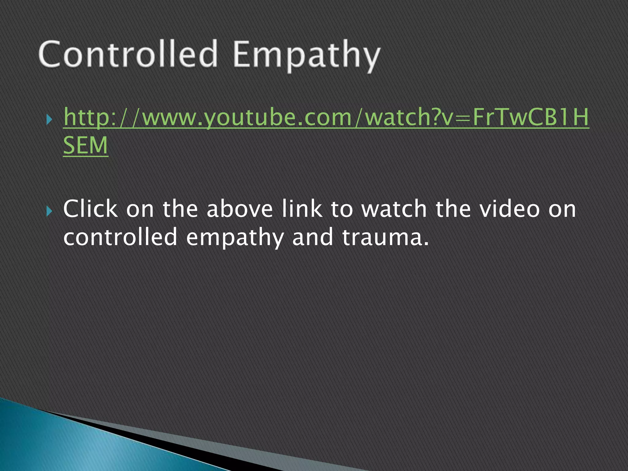 Empathy training | PPTX