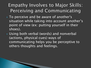 Empathy training | PPTX