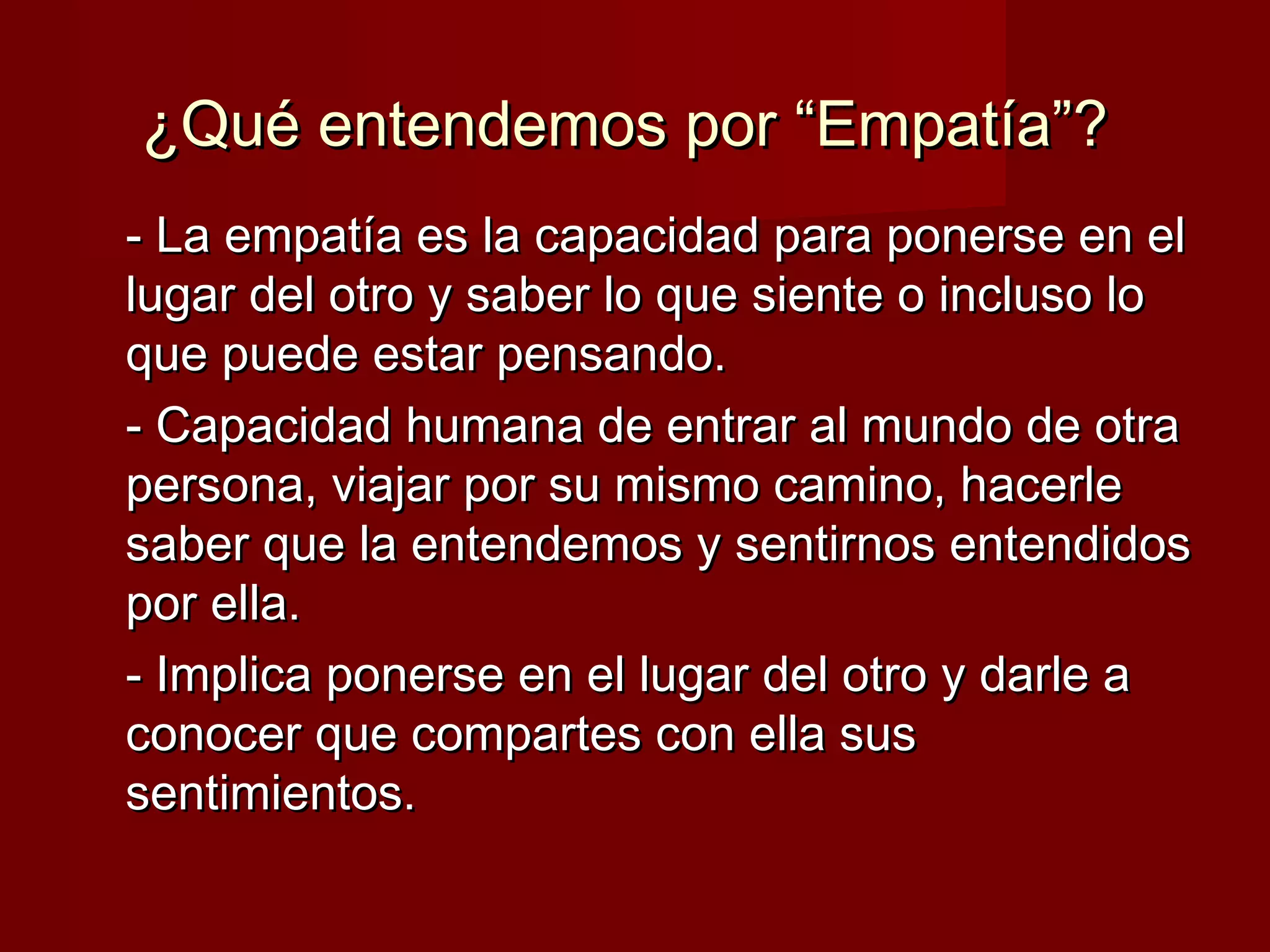 Empatia | PPT