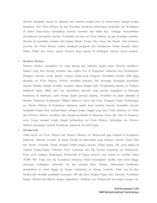 Empat ras nenek moyang indonesia | PDF