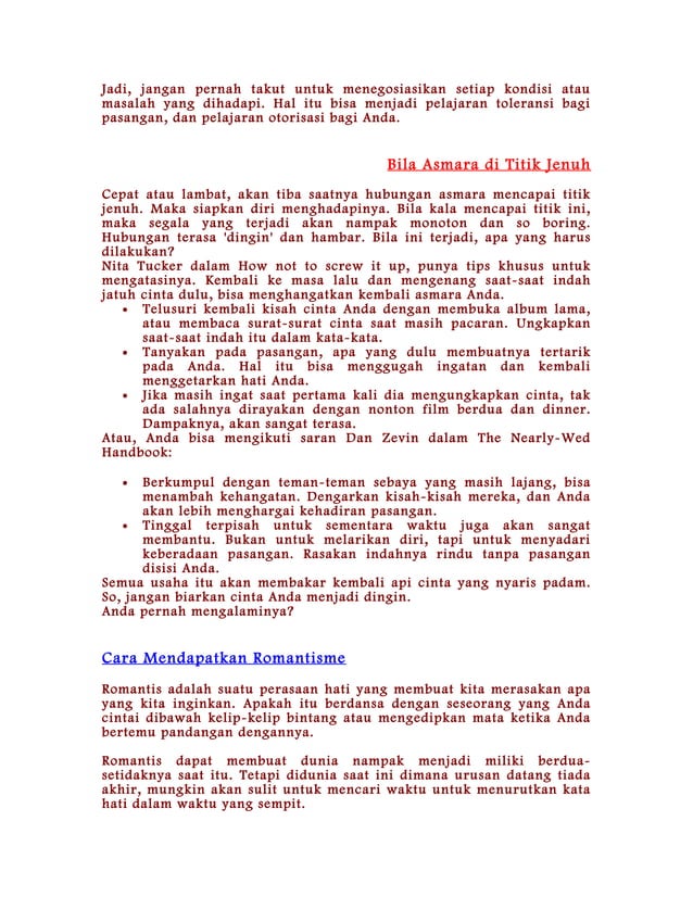 Empat tanda cinta sejati | PDF