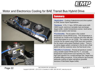 EMP cooling systems solutions ppt 04 10 11 | PPT
