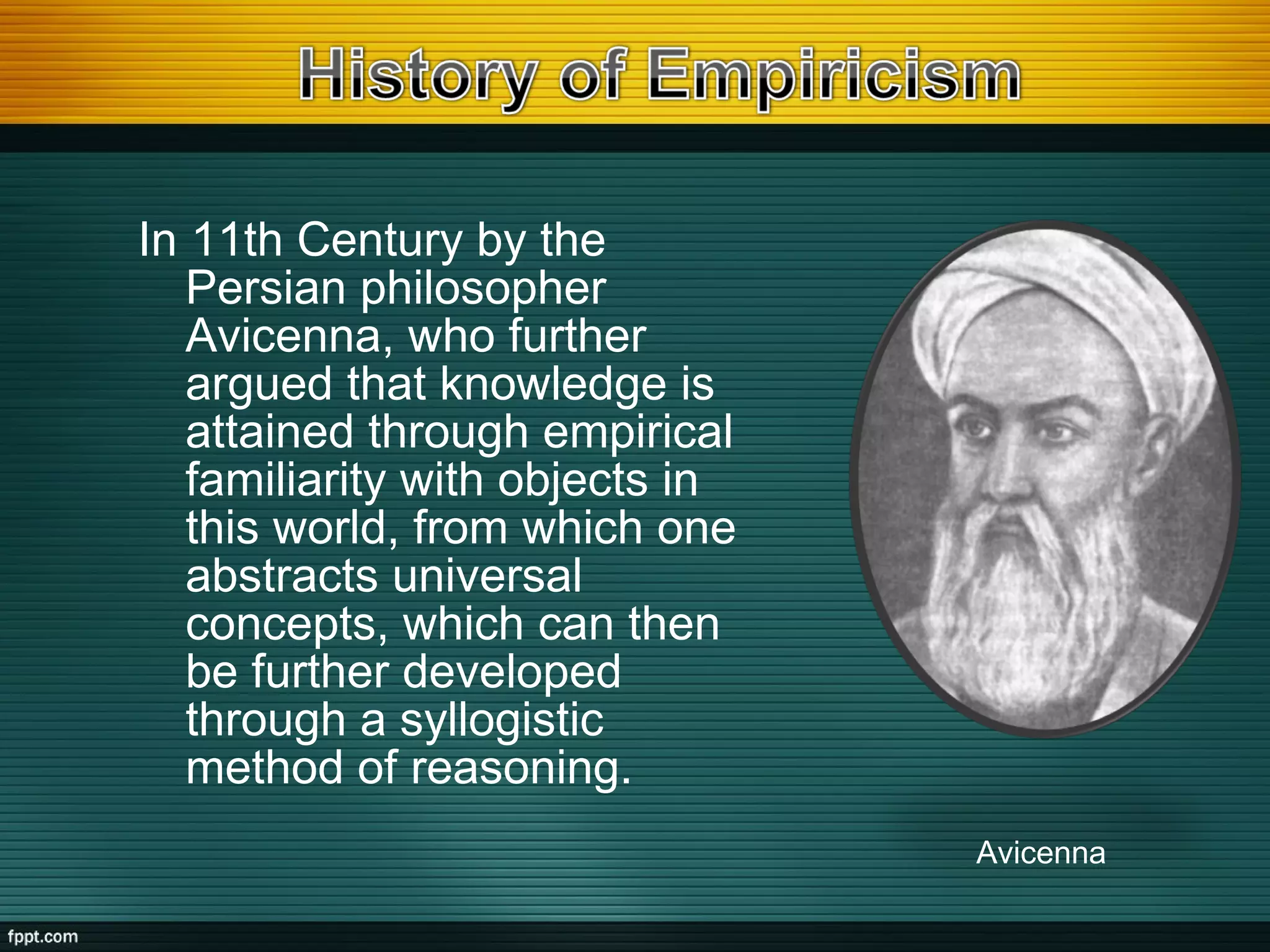 Empericism vs. Idealism & Positivism | PPT