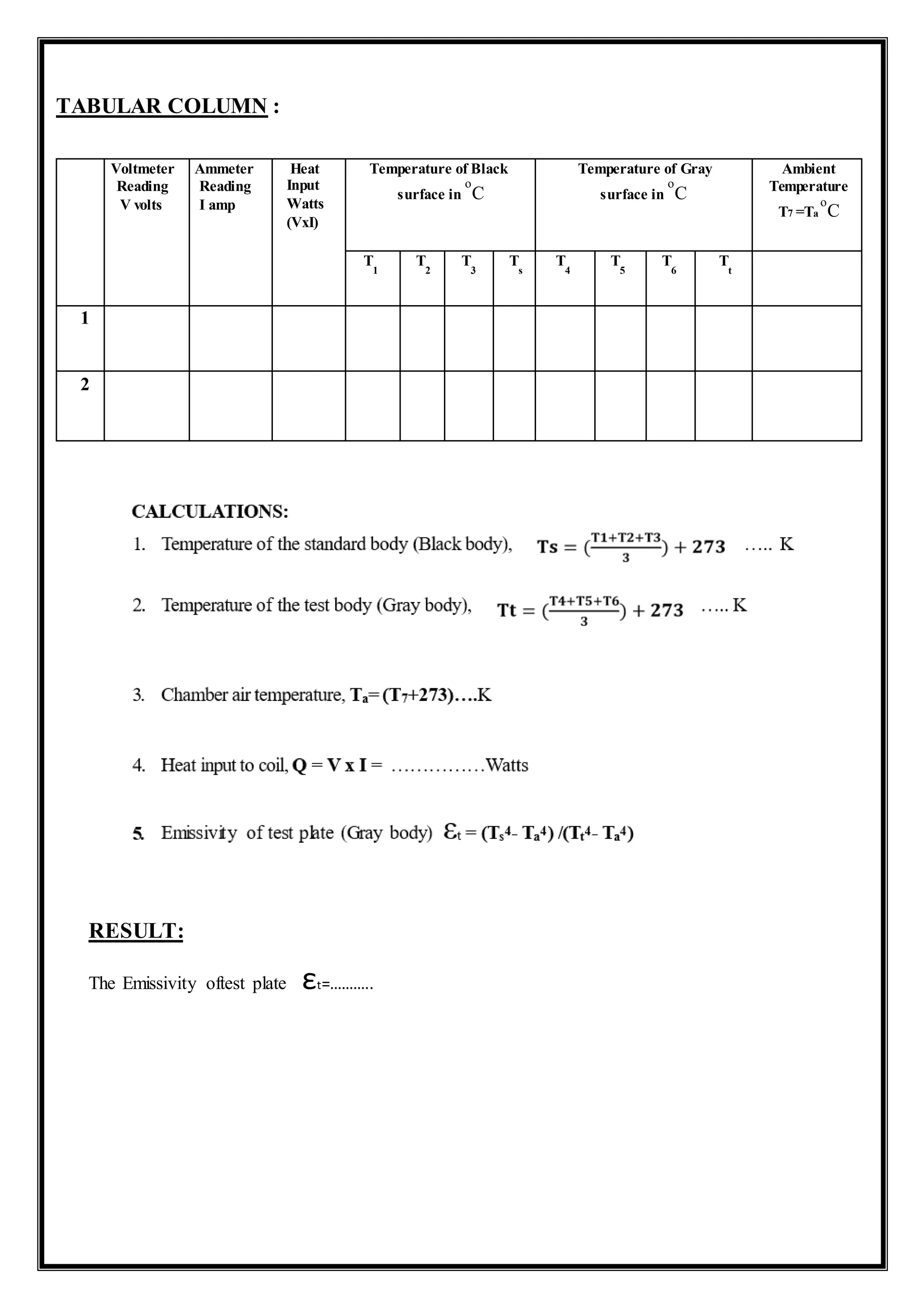 Emissivity Measurement Apparatus | DOCX