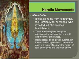 Emperor constantine, heresies and councils | PPTX