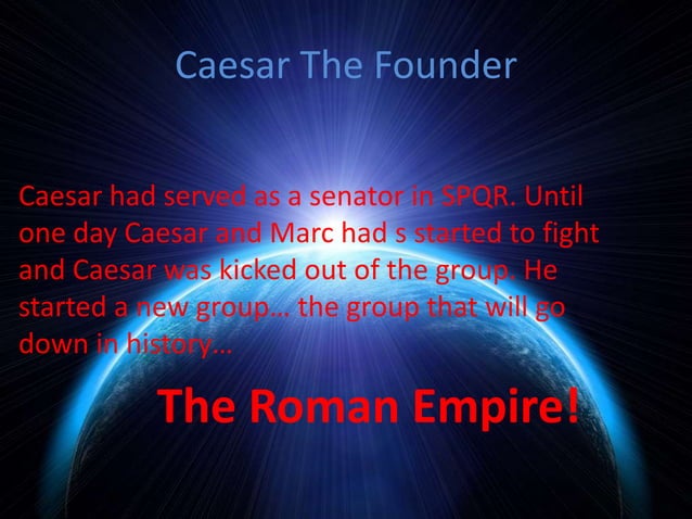 Emperor gaius julius caesar | PPTX