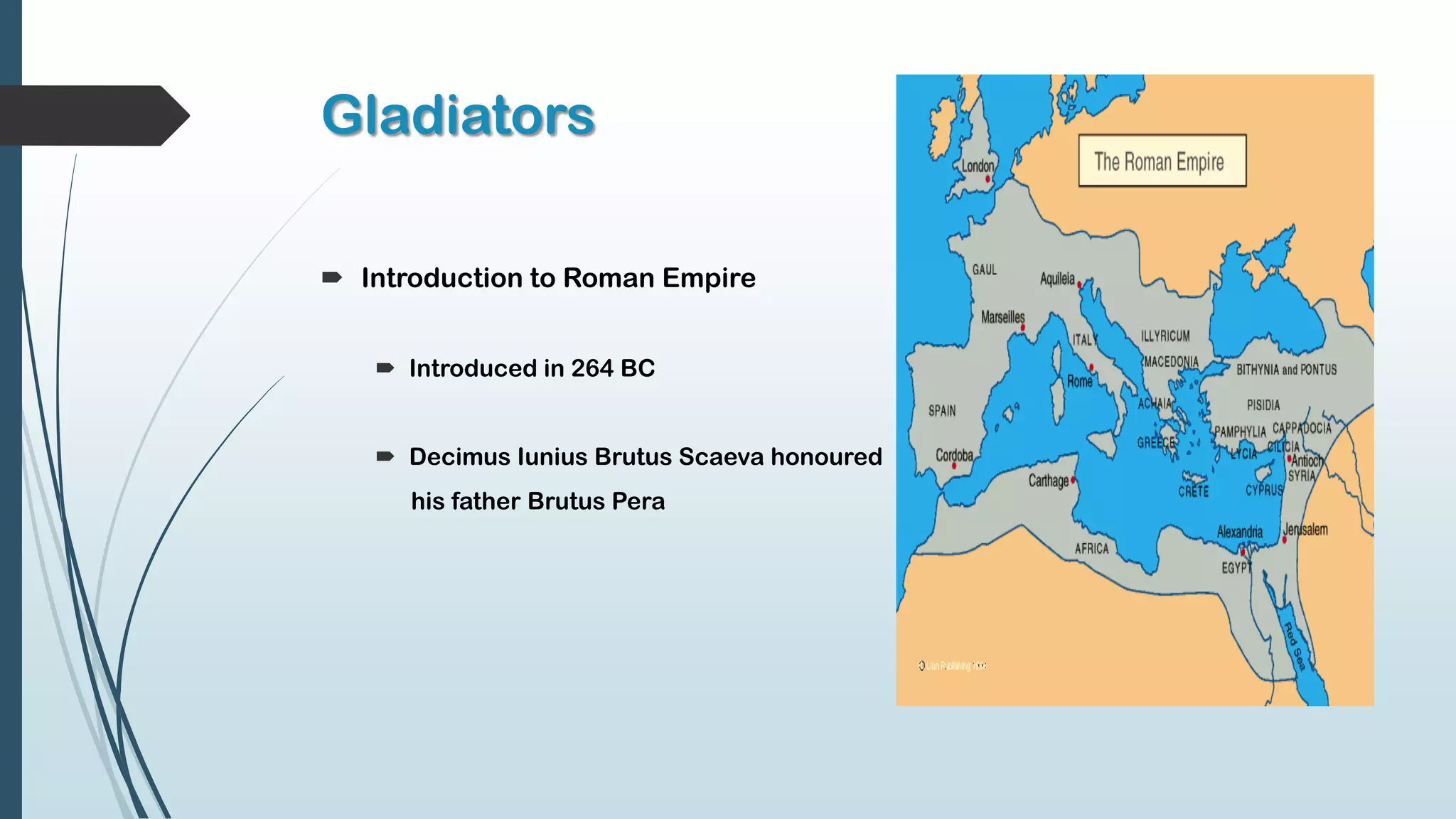 Emperors and gladiators | PPTX
