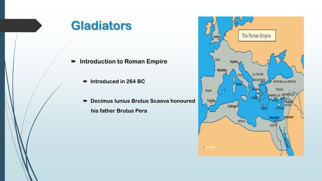 Emperors and gladiators | PPTX