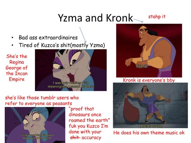 Emperors new groove powerpoint | PPTX