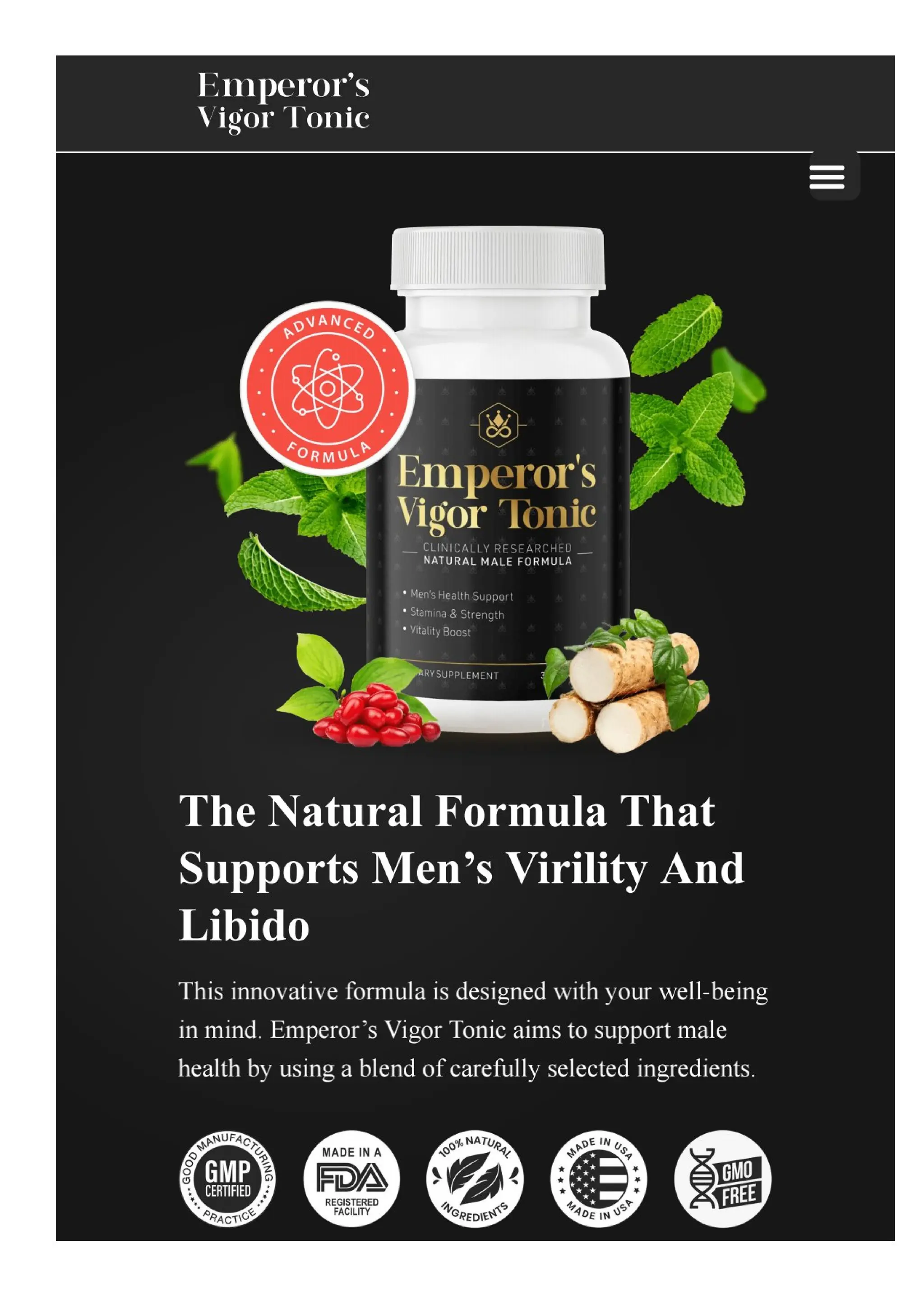 The Natural Formula That Supports Mens Virility And Libido 1 Pdf