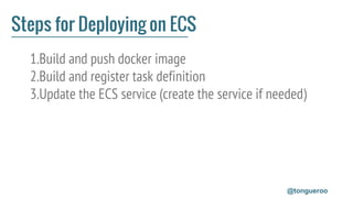 Ufo Ship for AWS ECS | PPT