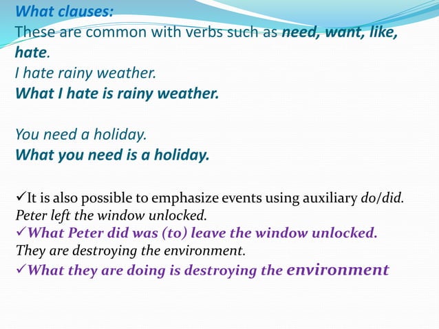 Emphasis in writing_Cleft Structures.pptx | National & Civic Holidays ...