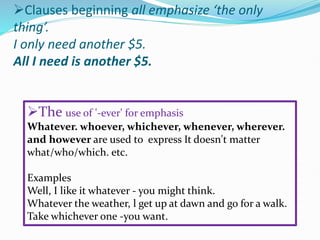 Emphasis in writing_Cleft Structures.pptx