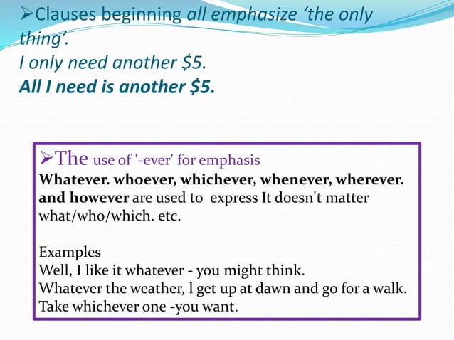 Emphasis in writing_Cleft Structures.pptx | National & Civic Holidays ...