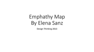 Emphathy Map | PPT