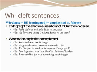 Emphatic Structures | PPT