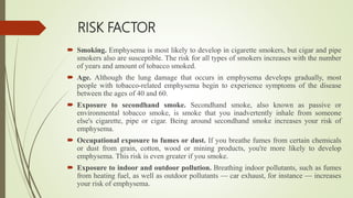 Emphyisema | PPTX