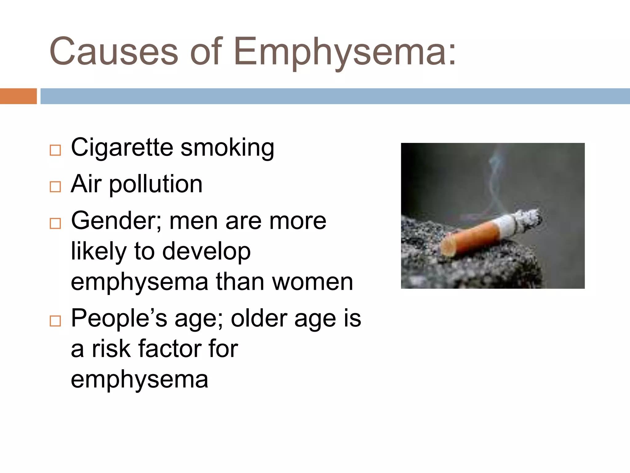 Emphysema | PPTX