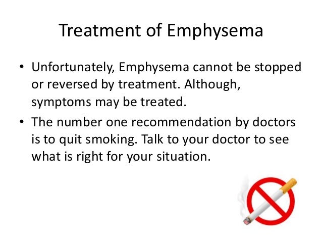 Emphysema Symptoms