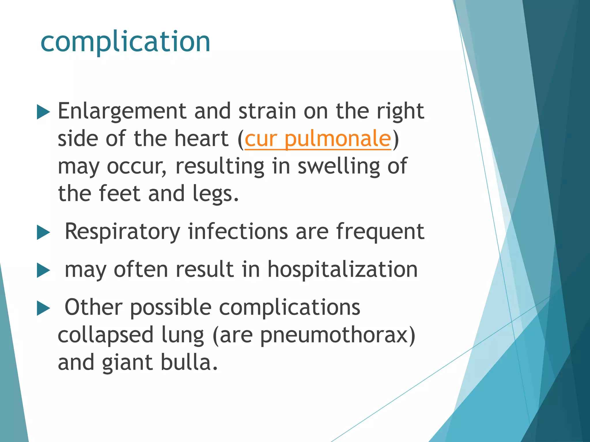 Emphysema | PPTX