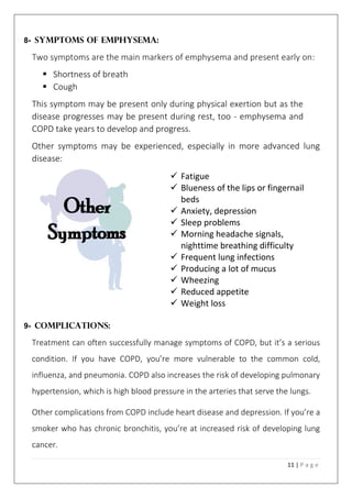 Emphysema | PDF