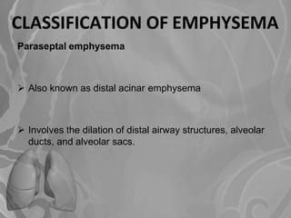 Emphysema (COPD) | PPTX