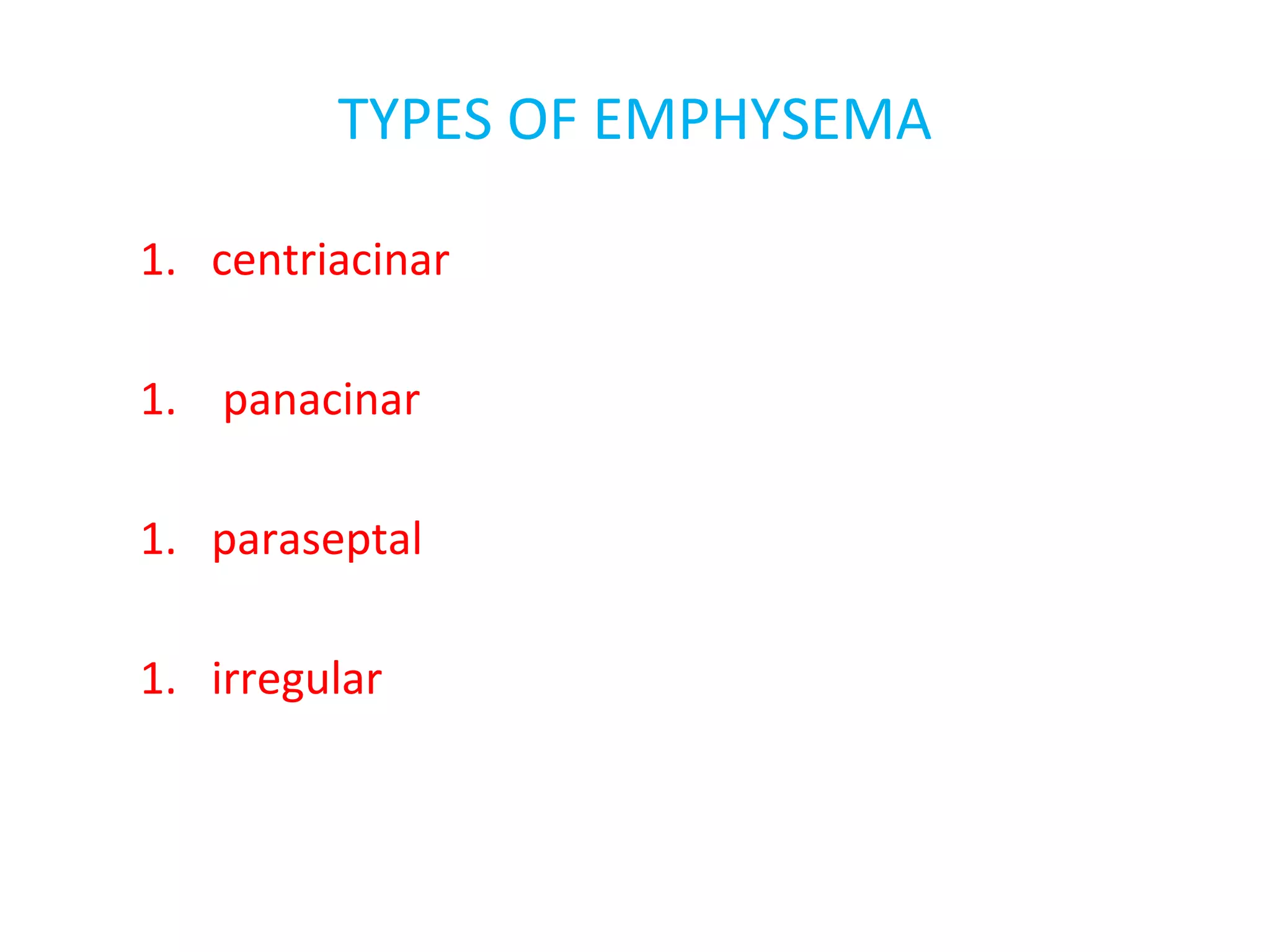 Emphysema | PPTX