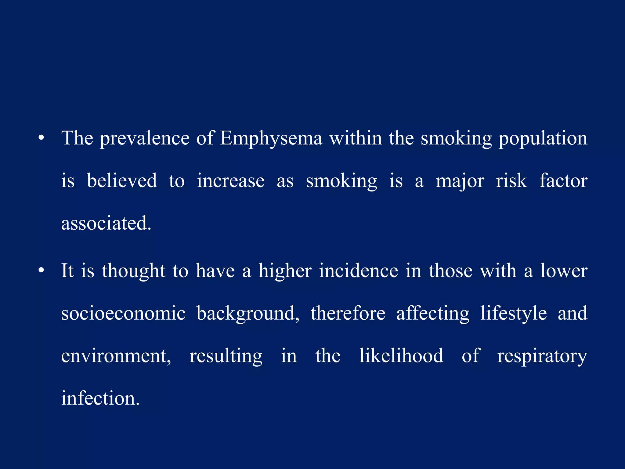 Emphysema and therapeutics | PPTX