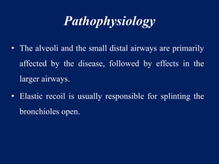 Emphysema and therapeutics | PPTX